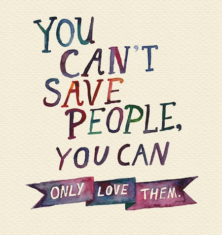 Nobody needs to be saved – "Just Another BlaH BlaH BlaH BloG."